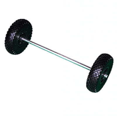 26cm Wheel Axle Kit with Tuff-Tires - Beachwheels Australia