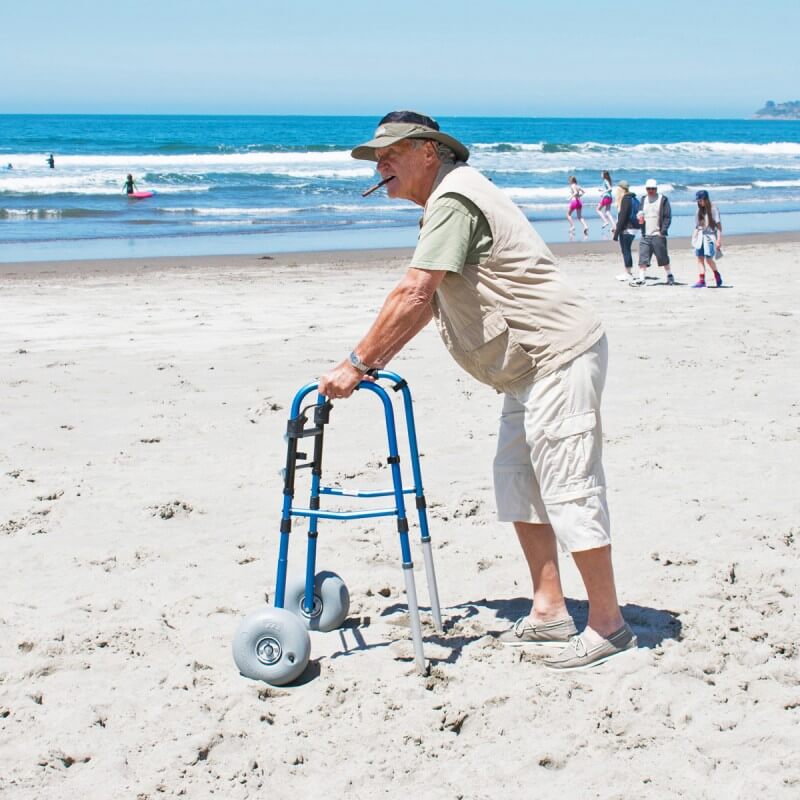 Wheeleez™ Front Conversion Kit - Beach Wheelchairs
